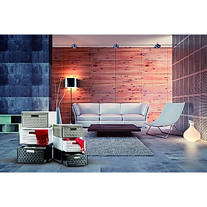 Rotho "Country Drawer Box Big, Cappucino-Brown