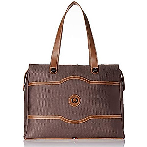 DELSEY Paris Chatelet Soft Air Shoulder Bag, Chocolate, One Size