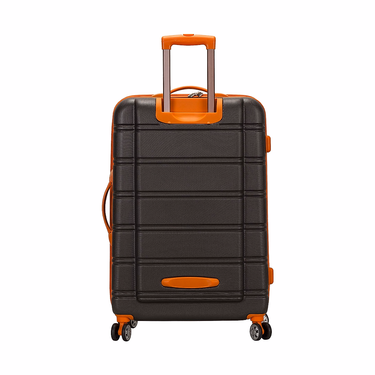Rockland Melbourne Hardside Expandable Spinner Wheel Luggage, Charcoal, 2-Piece Set (20/28)