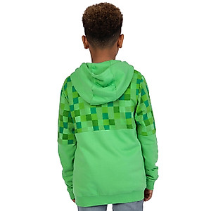 Minecraft Minecraft Merchandise Boys Green 7 Hoodie