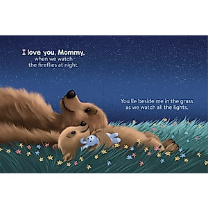 I Love You, Mommy - Children's Padded Board Book - Mom and Baby Bear