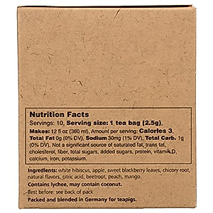 TEA COLD BRW PEACH MANGO