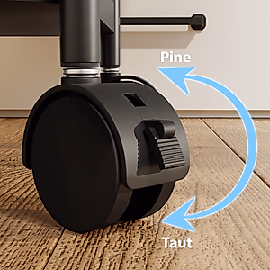 Honrane Rotating Storage Rack for Kitchen, 5 Tier Fruit and Vegetable Kitchen Storage Cart, Large Storage Rack with 360 Degree Wheels,arge Metal Wire Basket with Top Lid for Living Room, Office, Blac