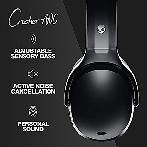 Skullcandy Crusher ANC Personalized Noise Canceling Wireless Headphone - Black