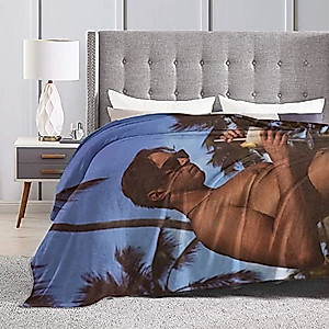 Drew Starkey Ultra Soft Micro Fleece Blanket All Season Fuzzy Warm Throw Blanket for Sofa Chair Couch Bed