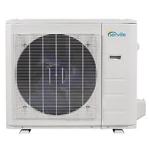 Senville SENA-30HF/T Tri Zone Mini Split Air Conditioner Heat Pump, 28000 BTU, Works with Alexa, White