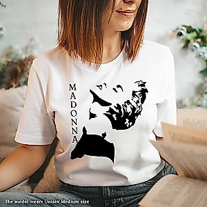 Ma.donna T-Shirt, Pop Music Shirt, Concert Tee, Get Better Soon Ma.donna Fans Tee, Ma.donna Costumes, 80s Glam Clothing, Retro 80s Vintage Music Tshirts