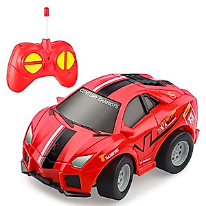 EHO Toys for 2-5 Year Old Boys,Mini Remote Control Car,Toddler Toys Age 2-4,RC Car for Kids,Car Toys for Boys 3-5 Year Old,Gifts for 2 3 4 5 Year Old Boys Girls Birthday,Red
