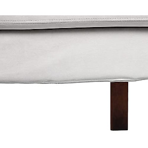 Upholstered Sofa, Mid-Century Modern Couch Tufted Button Loveseat with Soft Cushion and 2 Pillows for Living Room, Bedroom, Office (White)