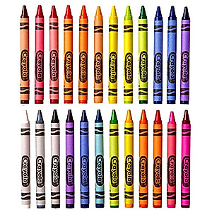 Crayola Crayons Bulk, 12 Packs of 24 Count Crayons, School Supplies, Assorted Colors
