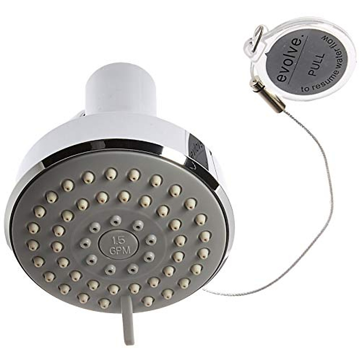 Evolve Multifunction Shower Head + ShowerStart TSV – Water and Energy Savings Without Sacrifice, Model: EV3021-CP150-SB