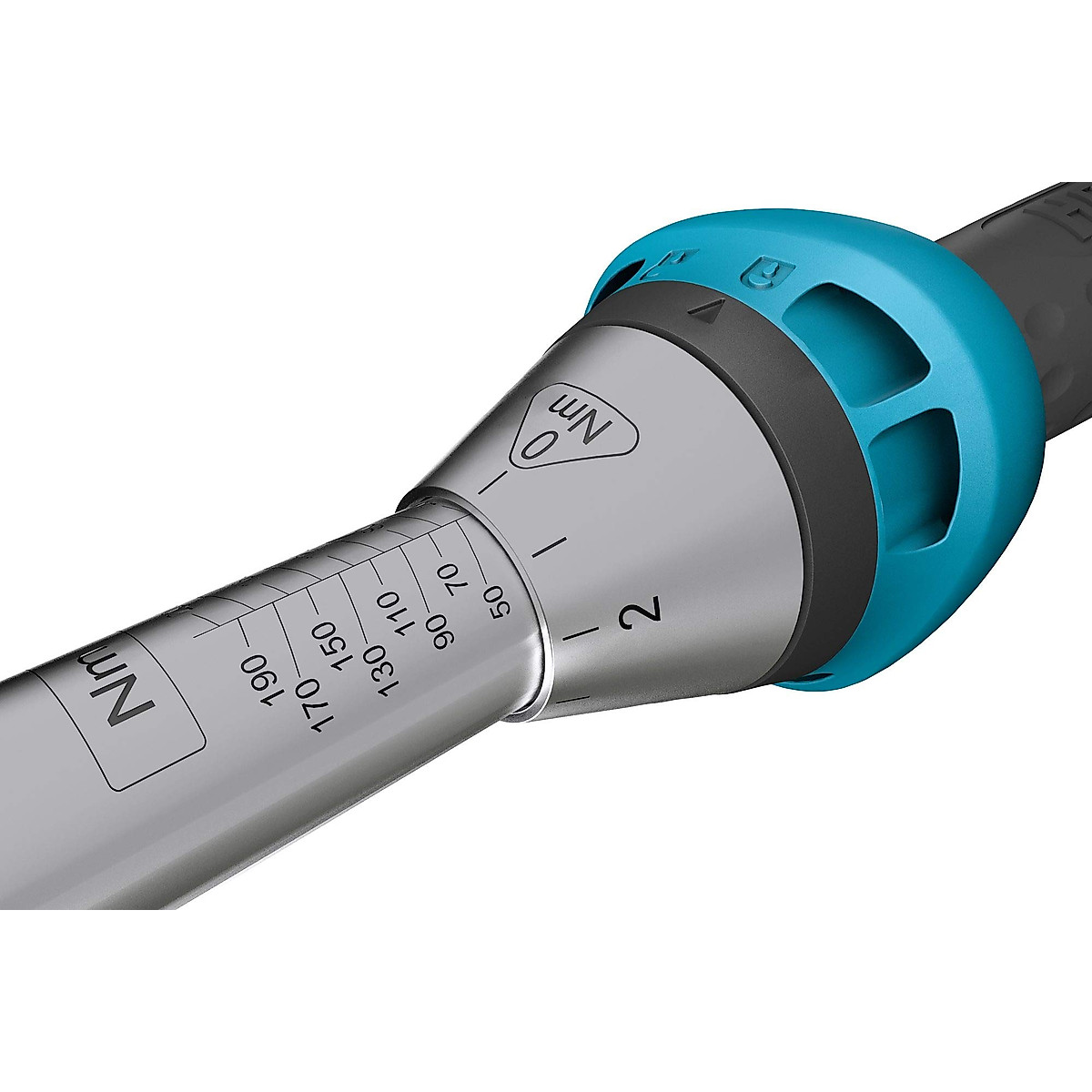 Hazet 5122-3CT Torque Wrench 12.5 mm (1/2 Inch) 40-200 Nm Made in Germany