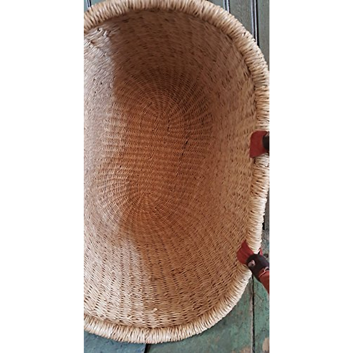 Shopper Basket - Natural - Ghana Bolga #2001