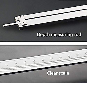 TIST Calipers Vernier Calipers High-Precision Small Household Oil Level Calipers Industrial Grade Calipers Range: 0-200mm