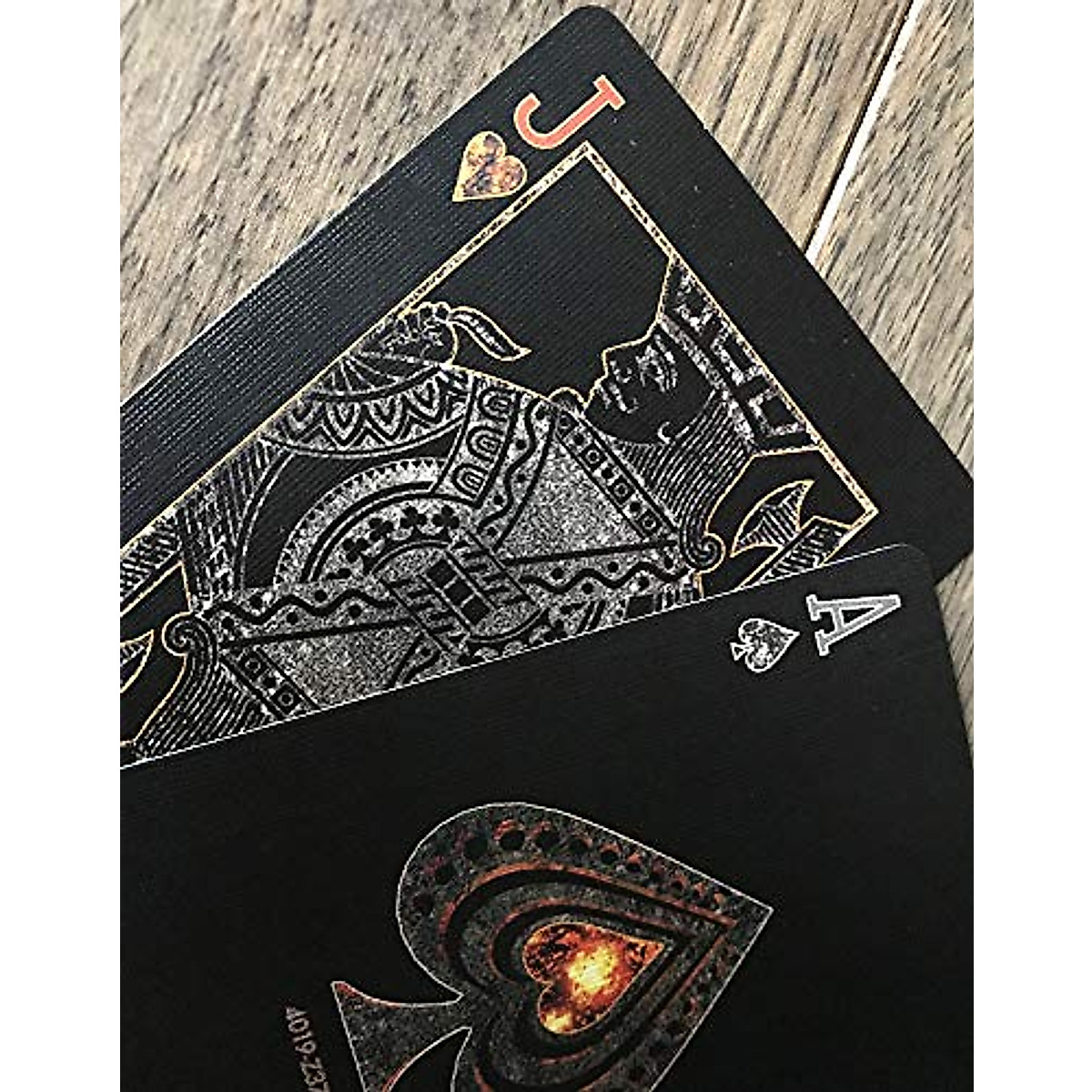 Bicycle Asteroid Playing Cards, Black