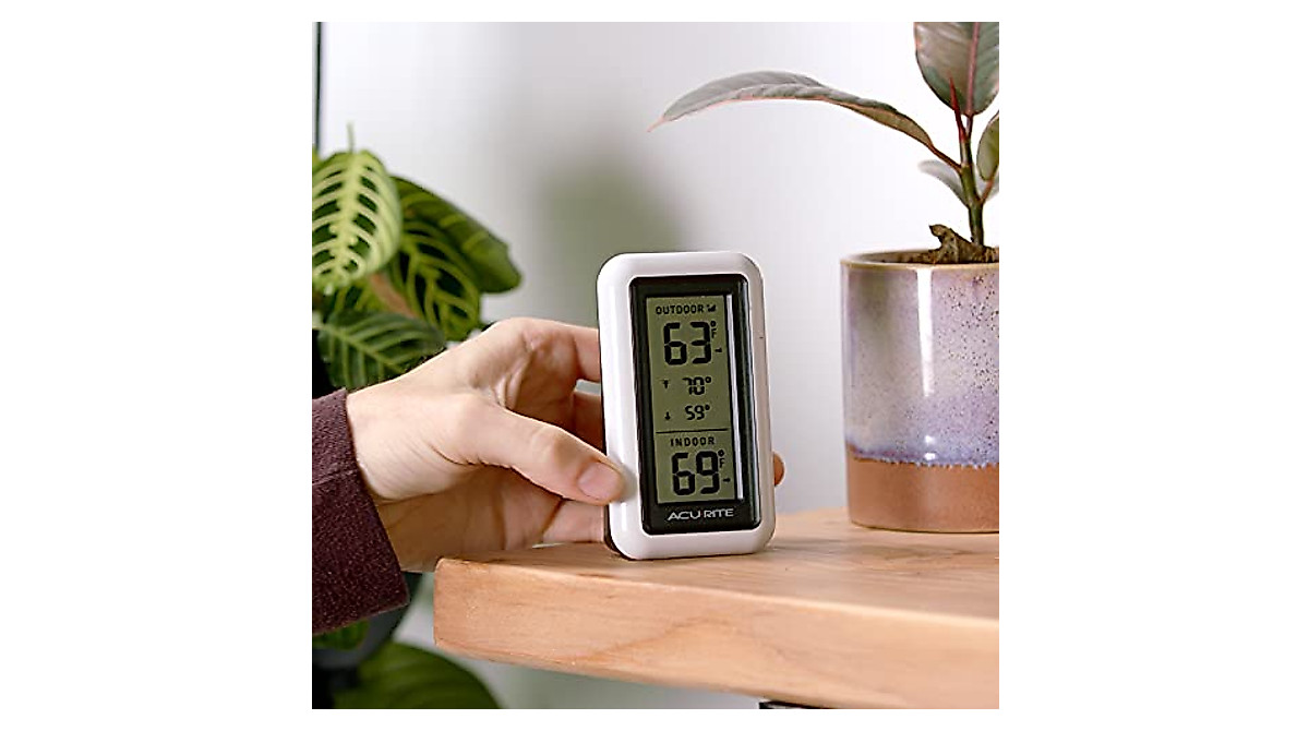 AcuRite Digital Thermometer - Accurate Indoor & Outdoor Readings