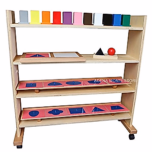 Adena Montessori Shelving Unit for Metal Inset Material