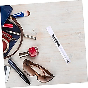 Baluue 500pcs Bags Travel Brush Rod Cellophane Transparent Strip Treat Bakery Pretzel Self-adhesive Cm* Flat Favor Multipurpose Plastic Bag for Resealable Party Self Clear Gift Cello Cm