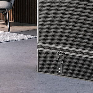 AC Infinity 3-Digit Combination Lock, 2-Pack Heavy-Duty Zinc Alloy Padlock with Steel Wire Cable for Grow Tents, Greenhouses, and Sheds