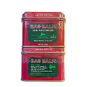 Bag Balm - 4 Ounce Tins - 2 Pack