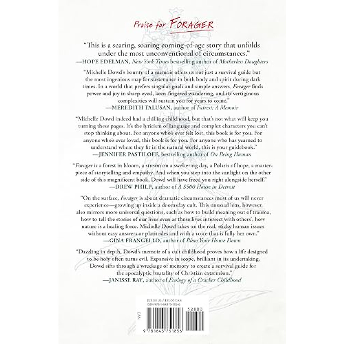 Forager: Field Notes for Surviving a Family Cult: a Memoir