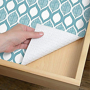 Con-Tact Brand - 09F-C9A3U3-12 Creative Covering Self-Adhesive Vinyl Drawer and Shelf Liner, 18" x 9', Savoy Blue
