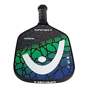 HEAD Fiberglass Pickleball Paddle - Radical Pro Textured Paddle w/ Honeycomb Polymer Core & Comfort Grip