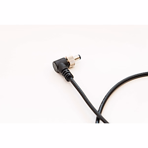 D-Tap Male to Locking DC 5.5/2.1mm Right Angle Power Cable for SmallHD 702 Monitor,Atomos Ninja V && Shogun,Video Devices PIX-E7 PIX-E5,Hollyland Mars 400S PRO && Cosmo C1