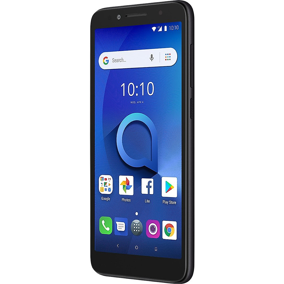 Alcatel 1X Unlocked Smartphone (AT&T/T-Mobile) - 5.3" 18:9 Display, Android Oreo (Go Edition), 8MP Rear Camera, 4G LTE - Dark Gray (U.S. Warranty)
