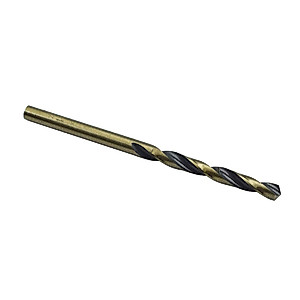 HONJIE High Speed Steel 4.5mm Twist Drill Bit for Wood, Soft Metal, Plastic, Aluminum Alloys 10pcs