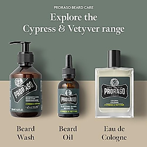 Proraso Eau De Cologne, Cypress and Vetyver, 3.4 Fl Oz