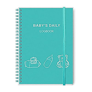 Baby's Daily Log Book - A5 Baby Care planner for Newborns, Schedule for Tracking Newborn's Daily Routine, 152 Easy to Fill Pages Track and Monitor Nursing, Sleep, Feeding, Diapers, Pumping and More
