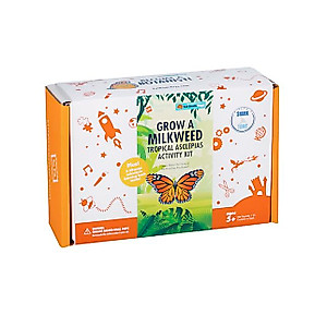 Fat Brain Toys Surprise Ride - Grow a Milkweed Tropical Asclepias Activity Kit - Ages 5+