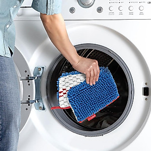 O-Cedar Hardwood Floor 'N More Microfiber 3-Action Flip Mop Refill (Pack of 4) | Double-Sided Mop Head w/Microfiber & Chenille | Reusable, Machine-Washable Mop Head Replacement