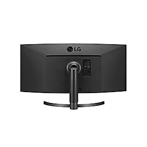 LG 34WL85C-B UltraWide 34” 21:9 Curved WQHD (3440 x 1440) IPS Display, sRGB 99% Color Gamut, HDR 10, Height / Tilt Adjustable Stand – Black
