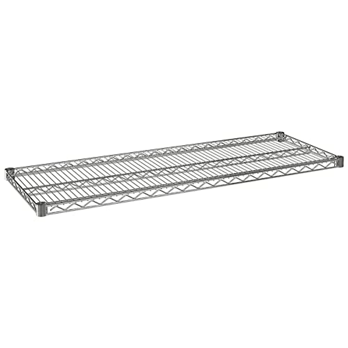 Tarrison Heavy Duty Stainless Steel Wire Shelf, Chrome Finish, Silver (21L x 48W)