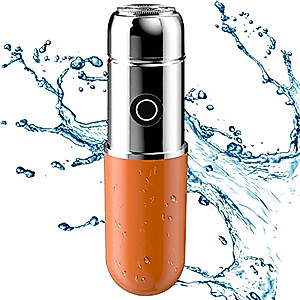 Electric Shaver, Washable Electric Shaver, USB Rechargeable Shaver with Steel Blade, Dry Electric Shaver with Pop Up Trimmer, Electric for Men Boys Adults