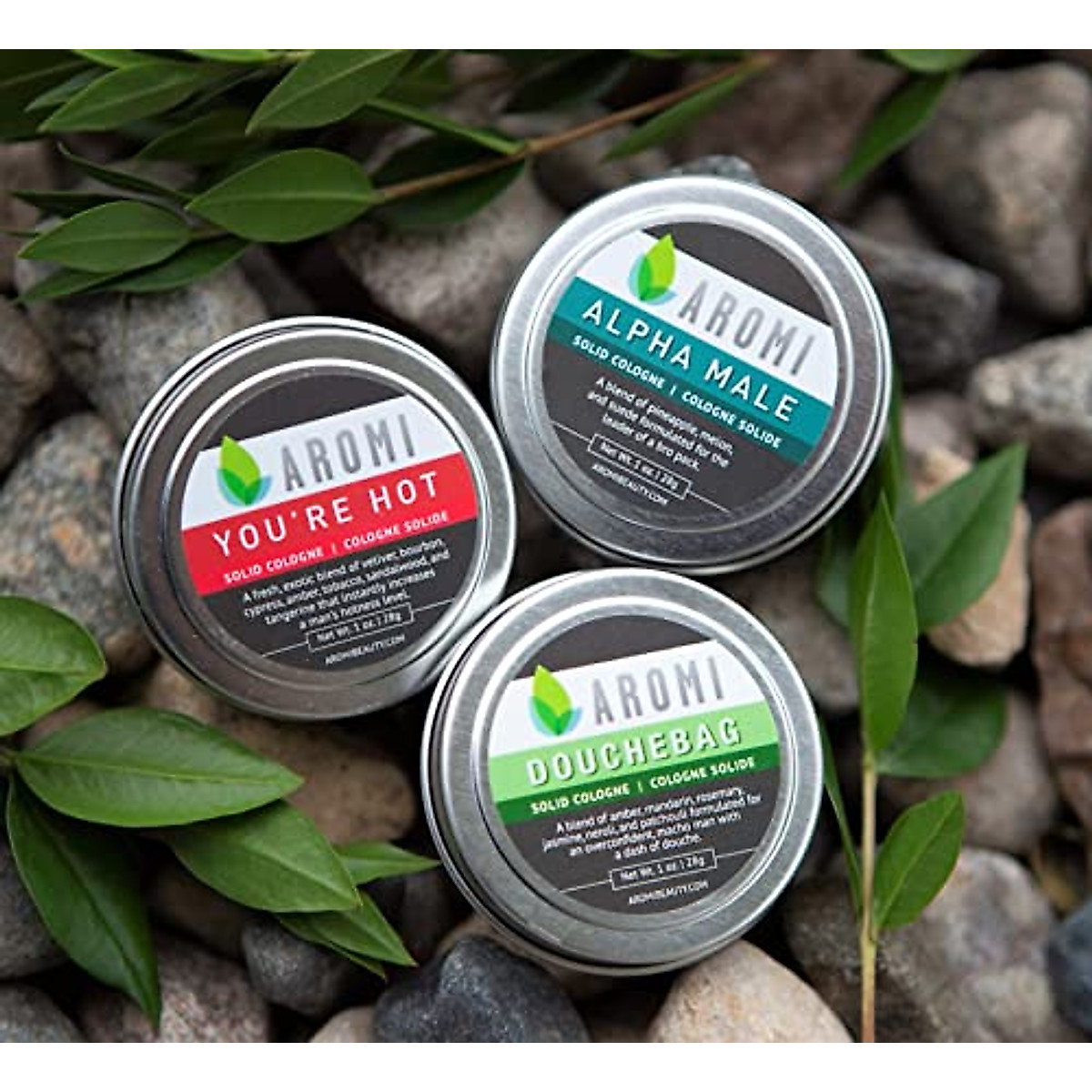 Solid Cologne | Aromatic, Woodsy Men’s Fragrance, Vegan and Cruelty-free Scent, Affordable Cologne, Stocking Stuffer, Travel-Sized, Small Men's Gift | 1 oz (Alpha Male)