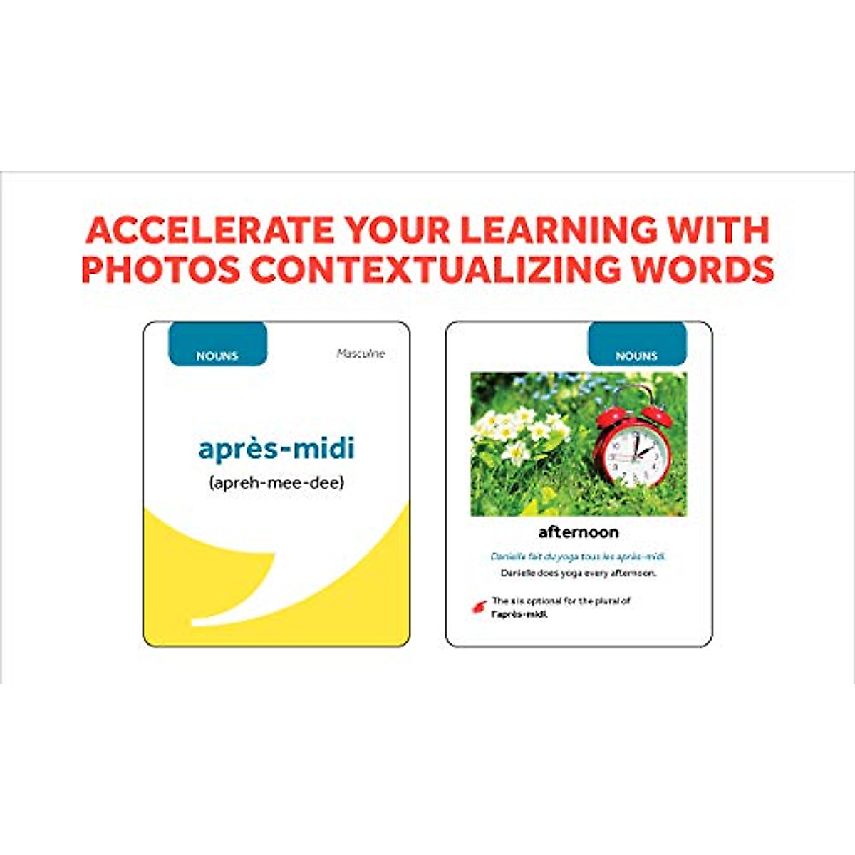 French Words and Phrases You Need to Know Flashcard Set (Barron's Foreign Language Guides) (French Edition)