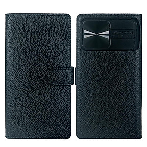 Vitodo Compatible with iPhone 15 Pro Max Wallet Case - Magnetic Detachable 2 Style Cases with Card Slot & Camera Cover, RFID Blocking Premium Leather Kickstand 360° Full Protection Flip Case (Black)