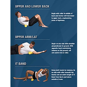 Pro-Tec High Density Foam Roller, 4" x 12"