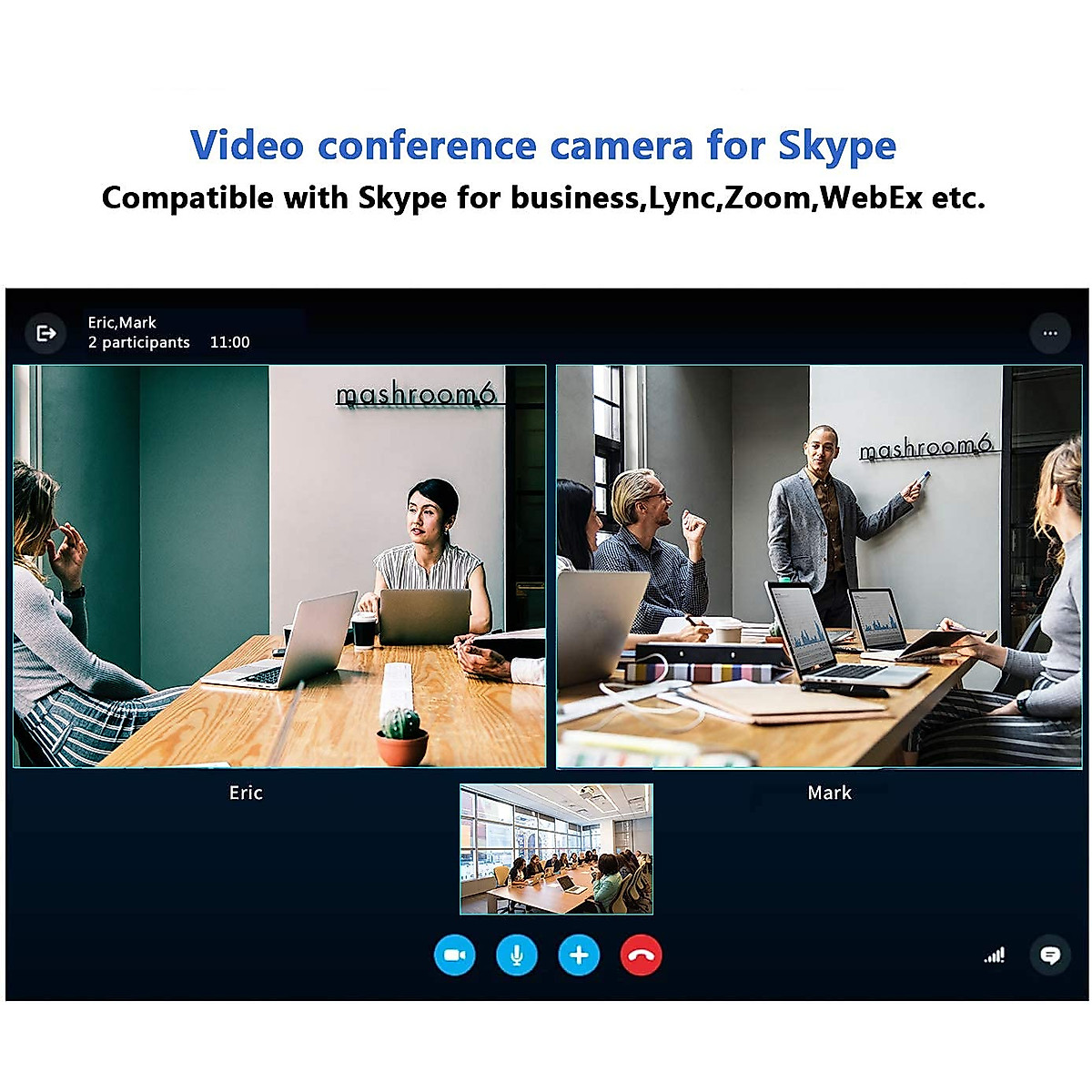 SZOOMSY PTZ Camera USB2.0 10X Optical Zoom HD 1080P Video Conference Webcam for Conference Rooms Live Streaming Church Worship Services Online Learn Skype Business Meeting System Works with Zoom