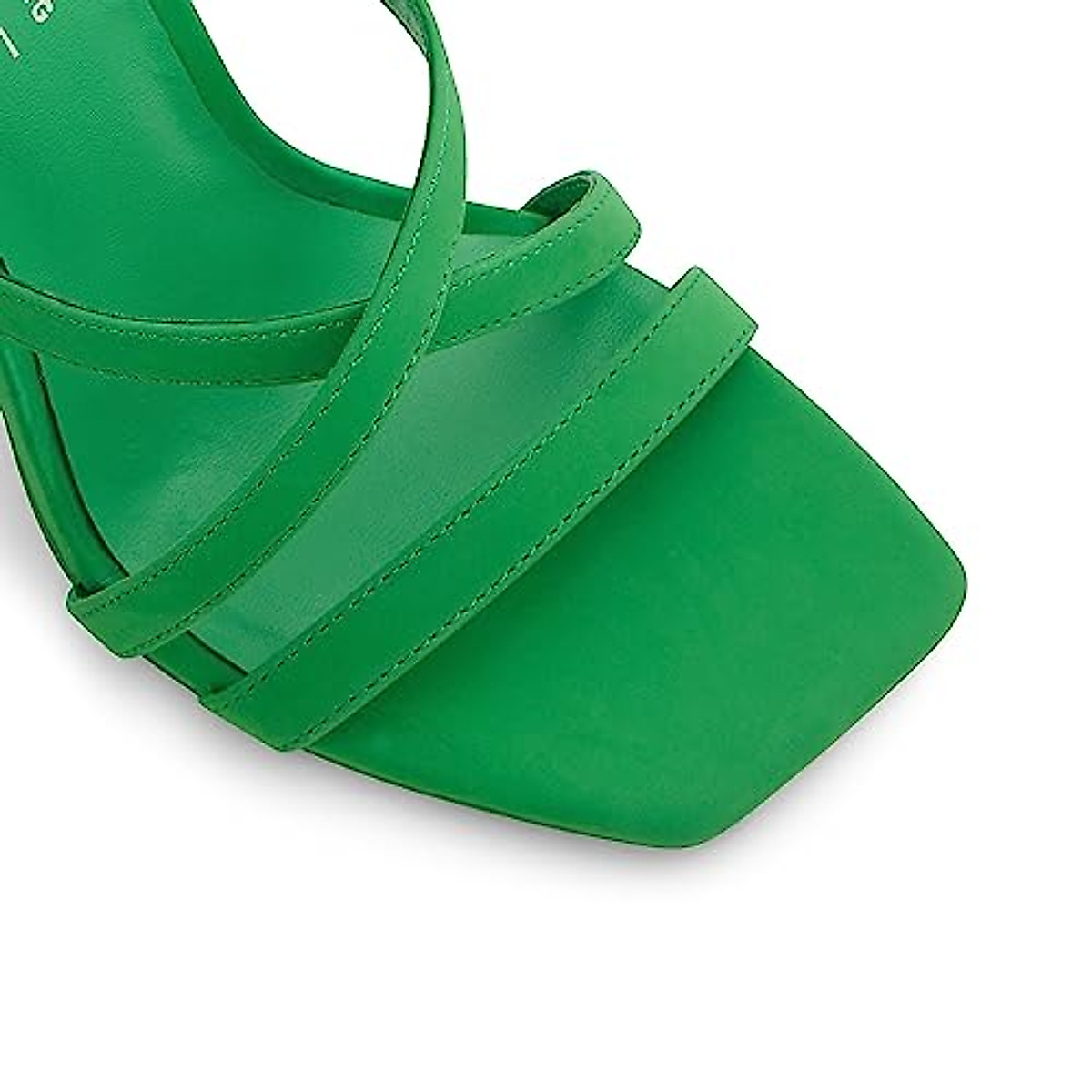 Call It Spring Women's Kelli Heeled Sandal, Bright Green, 6