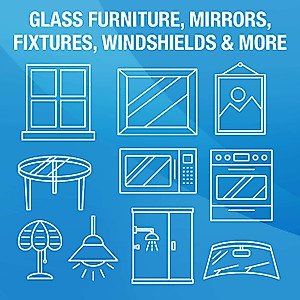 MiracleWipes for Glass, Disposable and Streak Free Cleaning Wipes for Mirrors, Windows, Kitchen, Home, and Auto - 60 Count