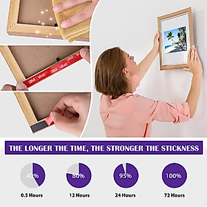 EMITEVER Double Sided Tape, Heavy Duty Mounting Tape, 15Ft x 0.6In Two Sided Acrylic Foam Tape, 2 Sided Strong Adhesive Tape, Waterproof Two Way Tape for Automotive, Car, Home Decor, Office Decor