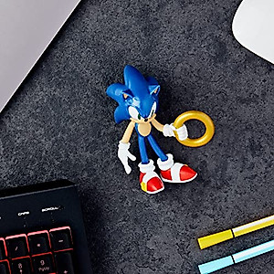 Sonic The Hedgehog Action Figure Toy – Sonic The Hedgehog Figure with Tails, Knuckles, Amy Rose, and Shadow Figure. 4 inch Action Figures - Sonic The Hedgehog Toys