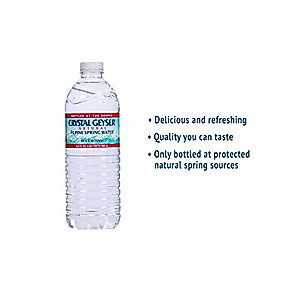 Alpine Spring Water,16.9 Fl Oz (Pack of 35),Bottled at the Source (075140350018)