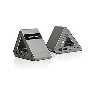 IOGEAR Wireless 4K UHD Ultra-Fast 60GHz HDMI Computer/TV/Projector for Uncompressed Audio/Video Streaming - GW4K30GH60
