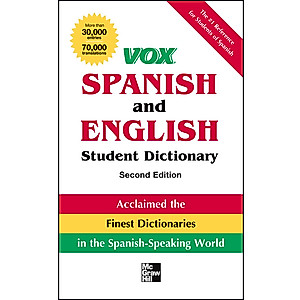 Vox Spanish and English Student Dictionary PB, 2nd Edition