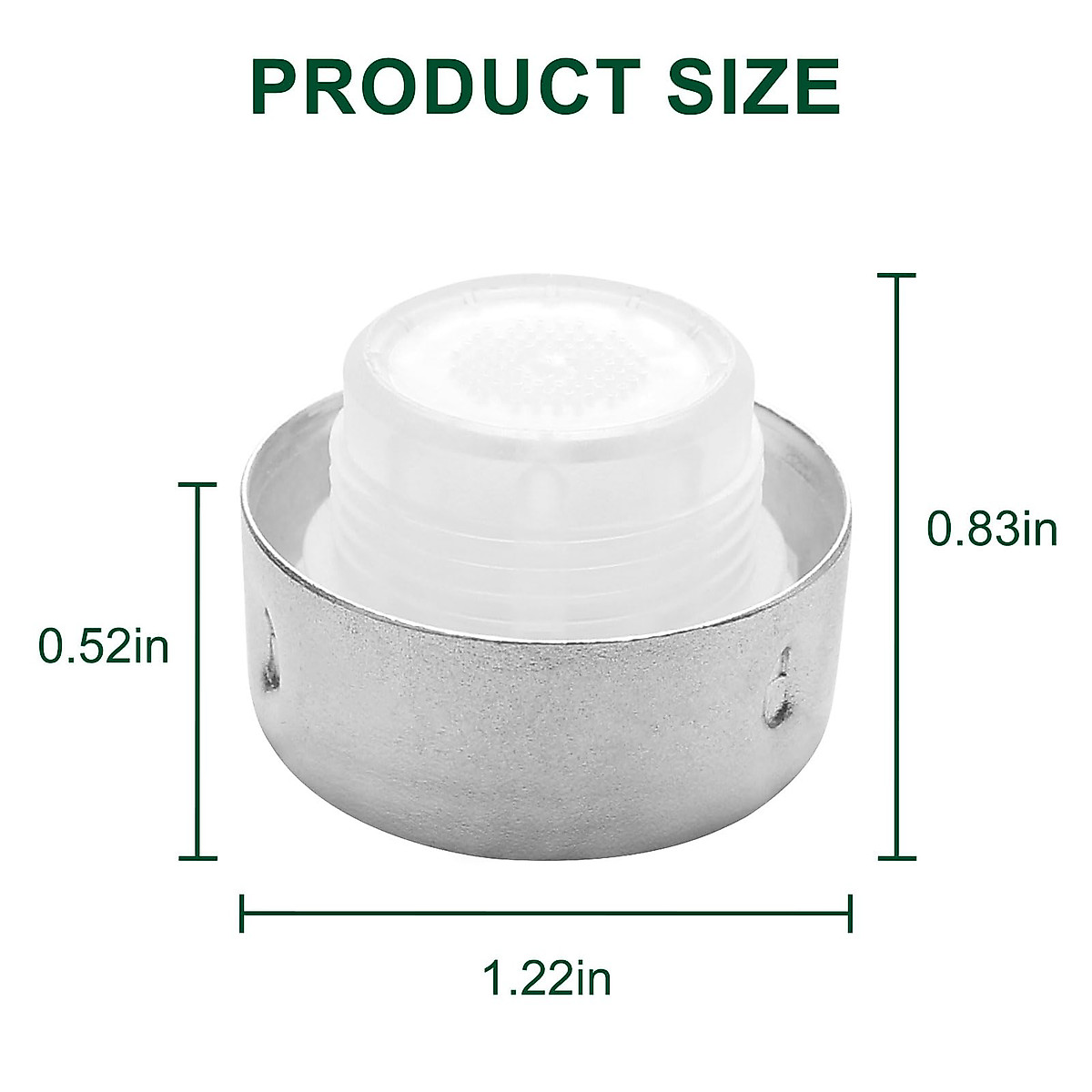 Aulpq 630-7500 Vacuum Breaker Repair Kit, for Prier Outdoor Faucet 300/400/500 Wall Hydrant, Pressure Vacuum Breaker Outside Faucet Wall Hydrants Replacement Plunger Assembly